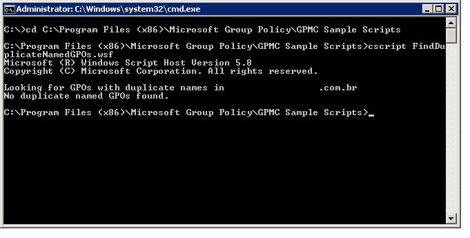 Instalando o Group Policy Management Console Sample Scripts no Windows ...