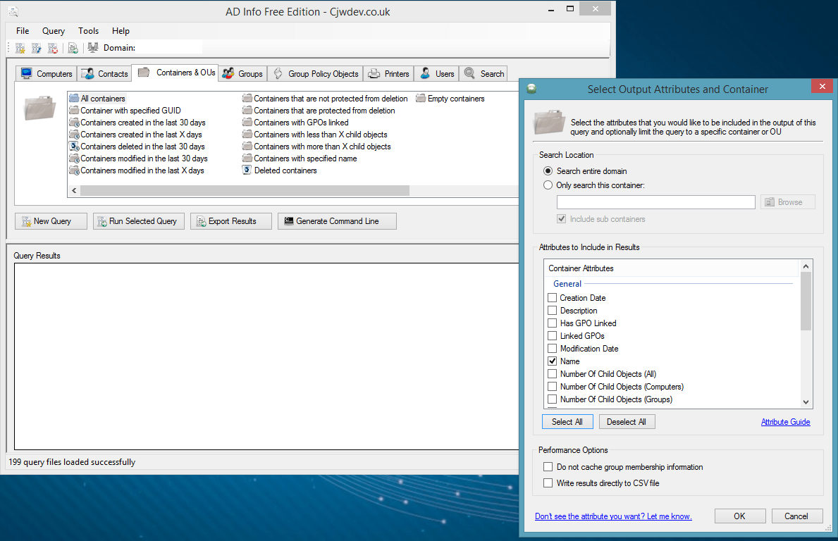 Dica: Reportes de AD (Active Directory) com AD Info - Purainfo