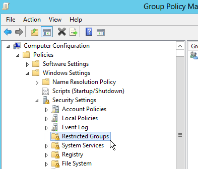Secure Restricted Groups to grant Local Admin Credentials to Domain ...