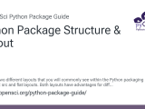 Python Package Structure Layout Python Packaging Guide