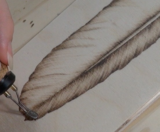 The Feather Pyrography Tutorial wood burning – Pyrography Made Easy