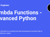 Lambda Functions Advanced Python 08 Python Engineer