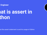 What Is Assert In Python Python Engineer