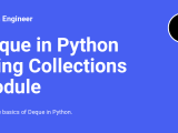 Deque In Python Using Collections Module Python Engineer