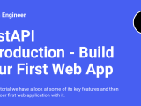Fastapi Introduction Build Your First Web App Python Engineer