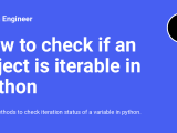 Check If Python Object Is Iterable