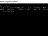 対話型シェル Python Izm