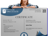 About Python Institute Certifications Skillet Python