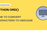 Python Ord Tutorial Python Central