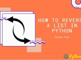 Python Reverse List Using Reverse Reversed And Slicing Python Pool