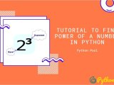 Python Power Pow Python Power Operator Python Pool