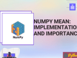 Numpy Mean Implementation And Importance Python Pool