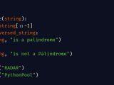 7 Ways To Solve Palindrome Python Programs Python Pool
