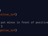 Python Infinity Representation And Usage Python Pool