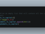 Python Alphabet Ways To Initialize A List Of The Alphabet Python Pool