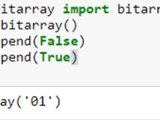 Exploring Bitarray In Python With List Of Functions Available Python Pool