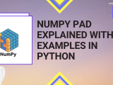 Numpy Pad Explained With Examples In Python Python Pool