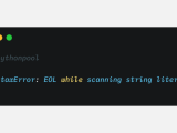 4 Quick Solutions To Eol While Scanning String Literal Error Python Pool
