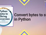 5 Ways To Convert Bytes To String In Python Python Pool