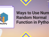 4 Ways To Use Numpy Random Normal Function In Python Python Pool