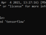 Solved No Module Named Tensorflow Error Python Pool