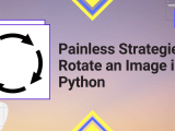 4 Painless Strategies To Rotate An Image In Python Python Pool