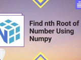 Find Nth Root Of A Number Using Numpy Python Pool