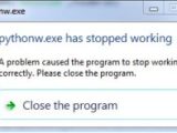 Resolved Pythonw Exe Has Stopped Working Python Pool