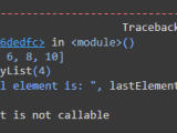 Solved Typeerror List Object Is Not Callable Python Pool