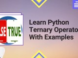 Learn Python Ternary Operator With Examples Python Pool