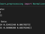 Scikit Learn S Preprocessing Normalizer In Python With Examples