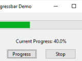Tkinter Progressbar Widget