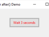 How To Schedule An Action With Tkinter After Method