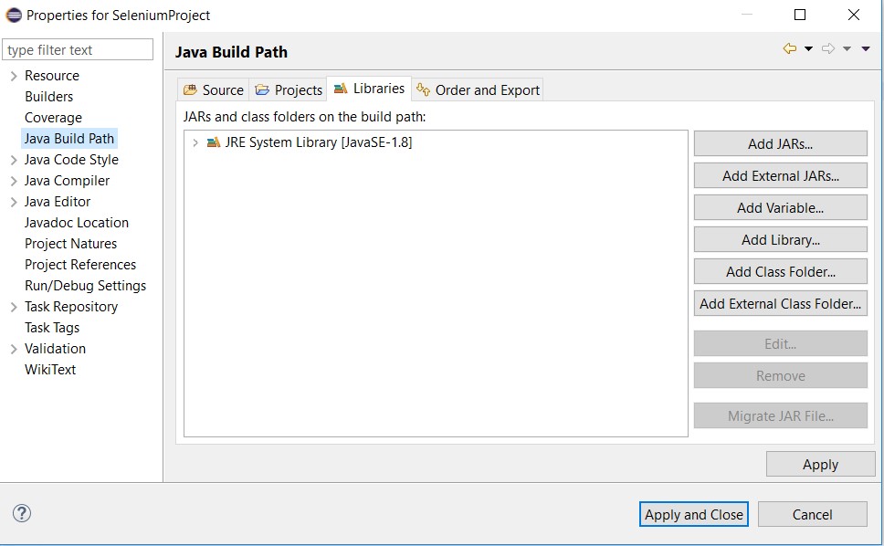 How To Download Install And Configure Selenium Webdriver In Eclipse 3964