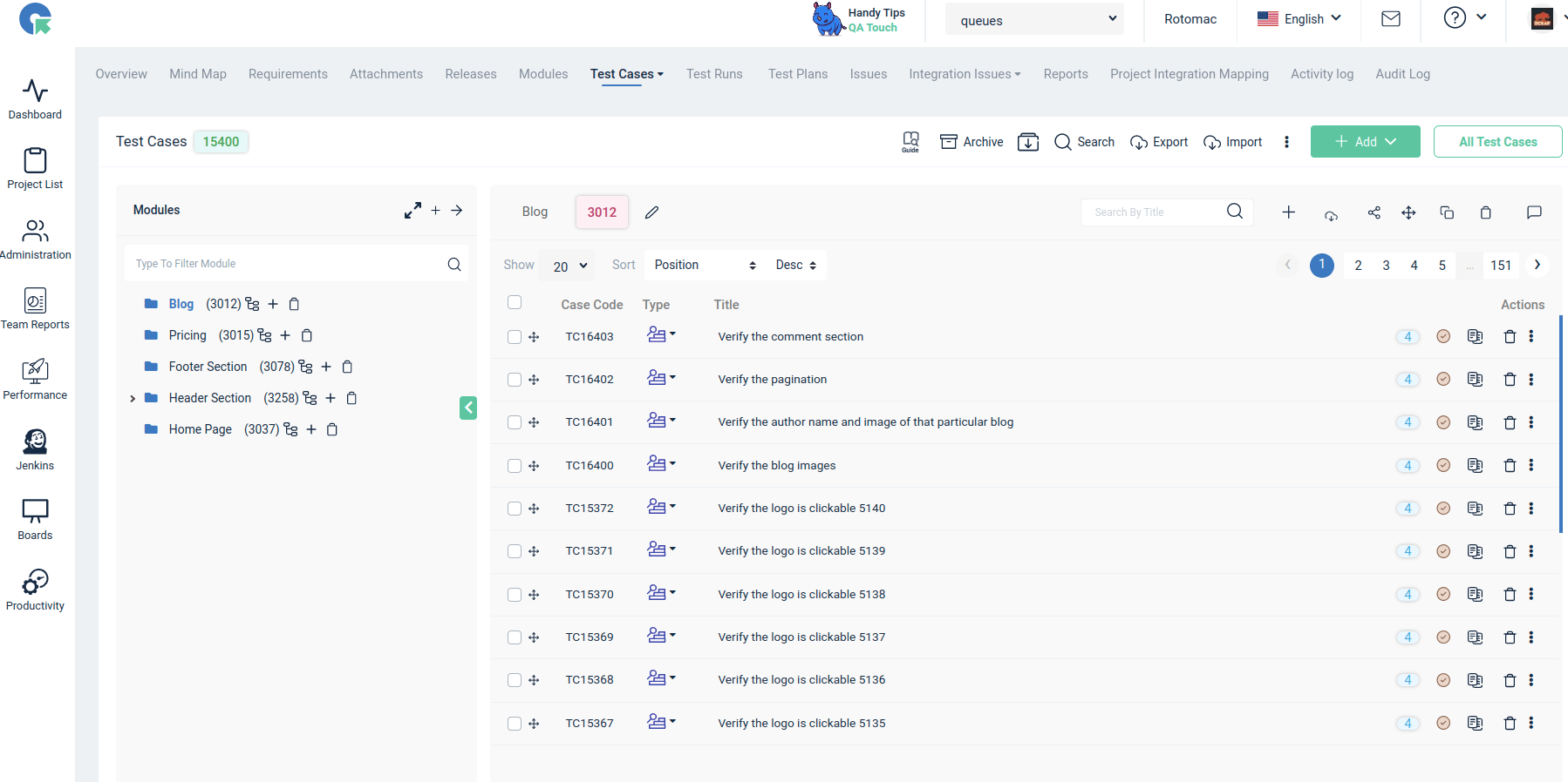 How To Write And Manage Test Cases With Qa Touch 3005