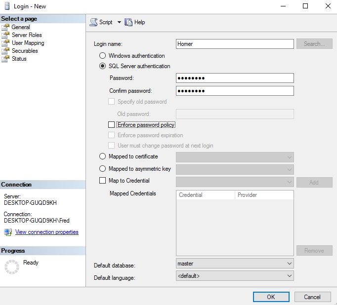 Sql Server 2016 Create A Login - Retina City Arts for Desktop