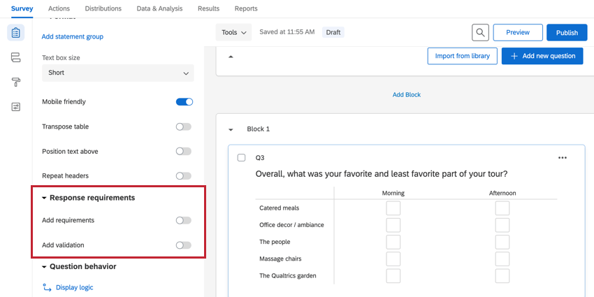 This Is A Required Question : Making Survey Questions Mandatory ...