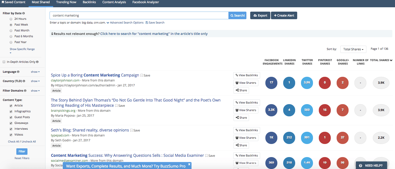 7 Tools for Generating Infinite Content Ideas for Your Blog – Business ...