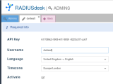 Technical Api Profiles Radiusdesk