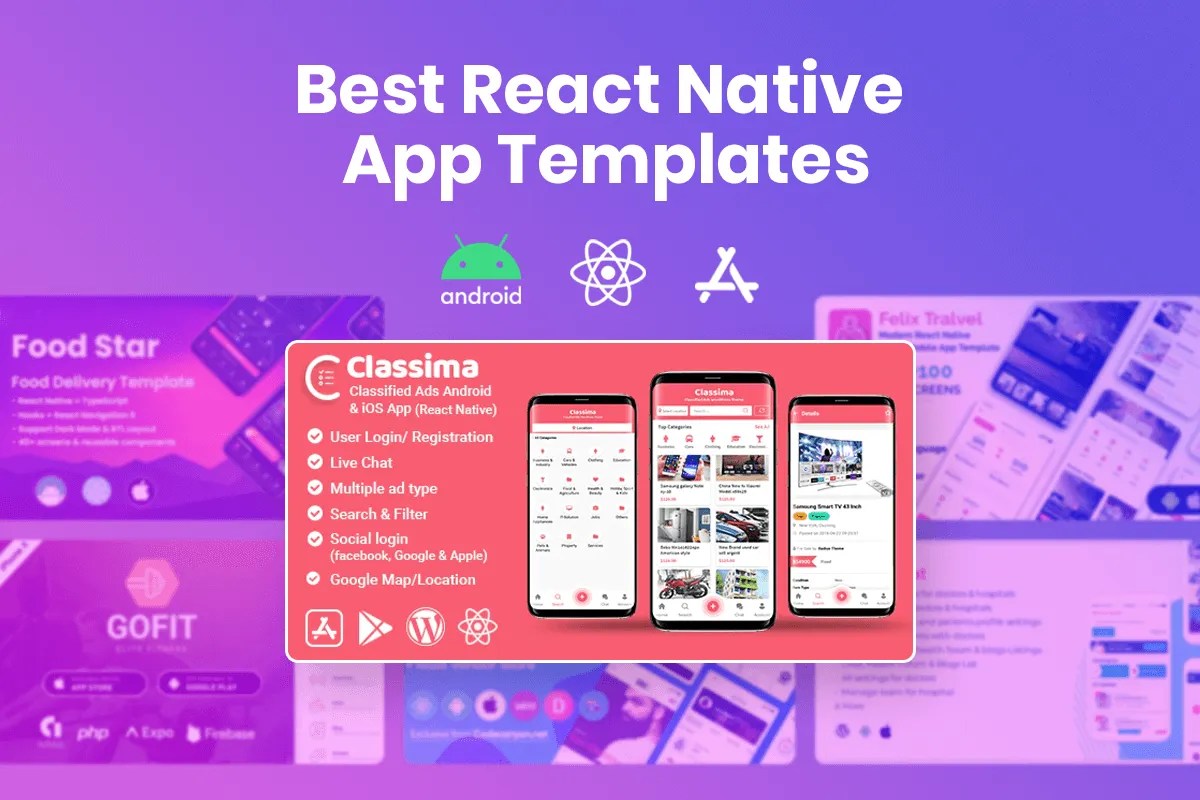 10 Best React Native App Templates 2025 Radiustheme