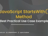 Top 5 Javascript Startswith Alternative Methods Msr Web Dev