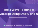Javascript String Empty How To Avoid The Dreaded Error Msr Web Dev