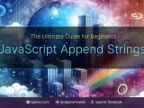 Javascript Append String What You Need To Know Msr Web Dev Simplified