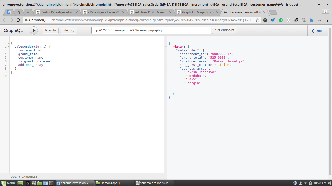 Create A Custom Module Using Graphql In Magento 2 Rakesh Jesadiya