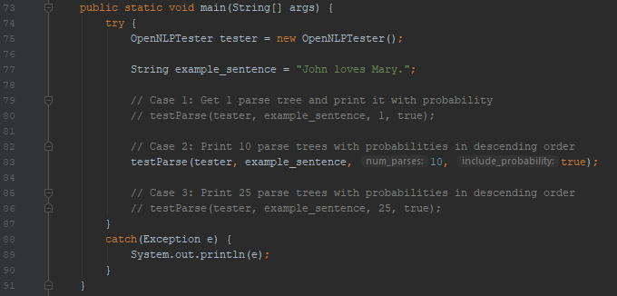 Parsing Text With Apache Opennlp Rangarajan Krishnamoorthy On Programming And Other Topics