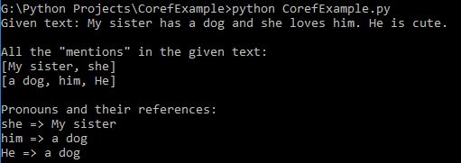 Coreference Resolution Using Spacy Rangarajan Krishnamoorthy On Programming And Other Topics
