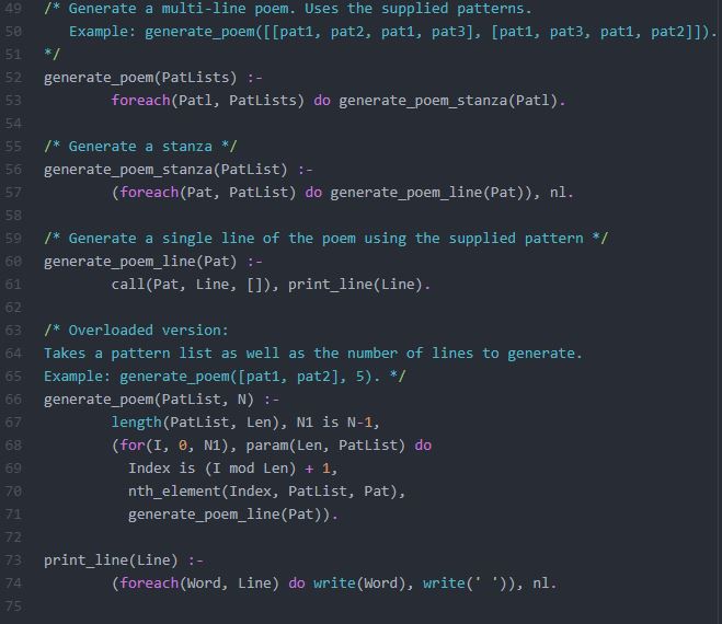 Poetry in Prolog: Part-2 : Rangarajan Krishnamoorthy on Programming and Other Topics