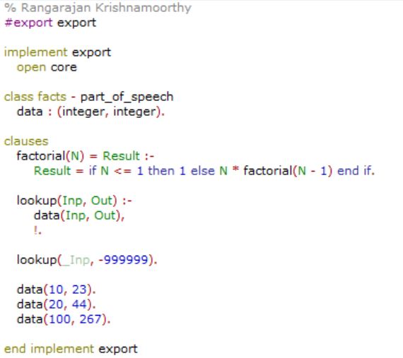 Getting To Know Visual Prolog 10 Rangarajan Krishnamoorthy On Programming And Other Topics