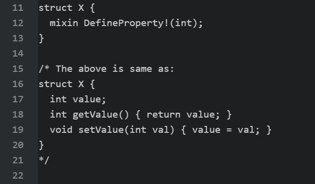 Template Mixins In D Programming Language Rangarajan Krishnamoorthy On Programming And Other