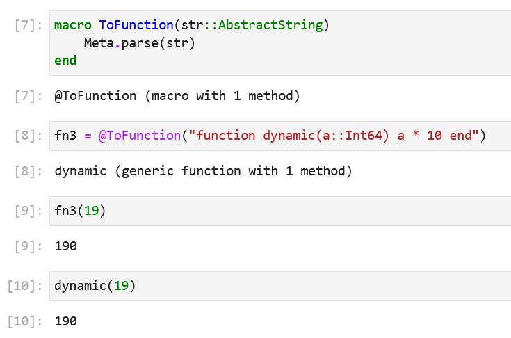 Julia Defining Functions Dynamically Rangarajan Krishnamoorthy On Programming And Other Topics